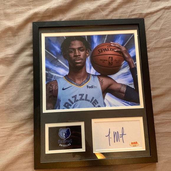 Wall Decor | Ja Morant Signed Poster | Poshmark